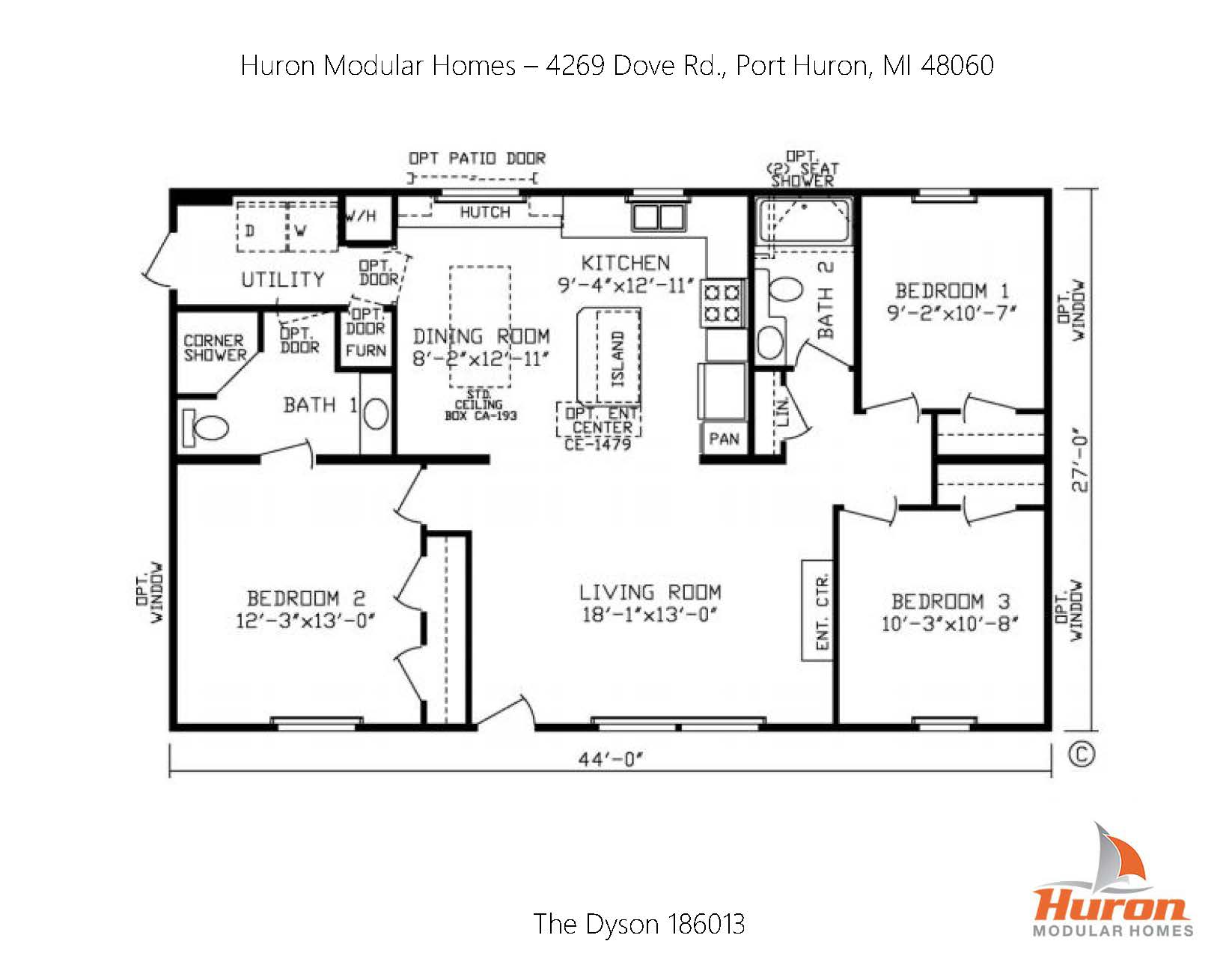 Modular Home Floorplans - Huron Modular Homes