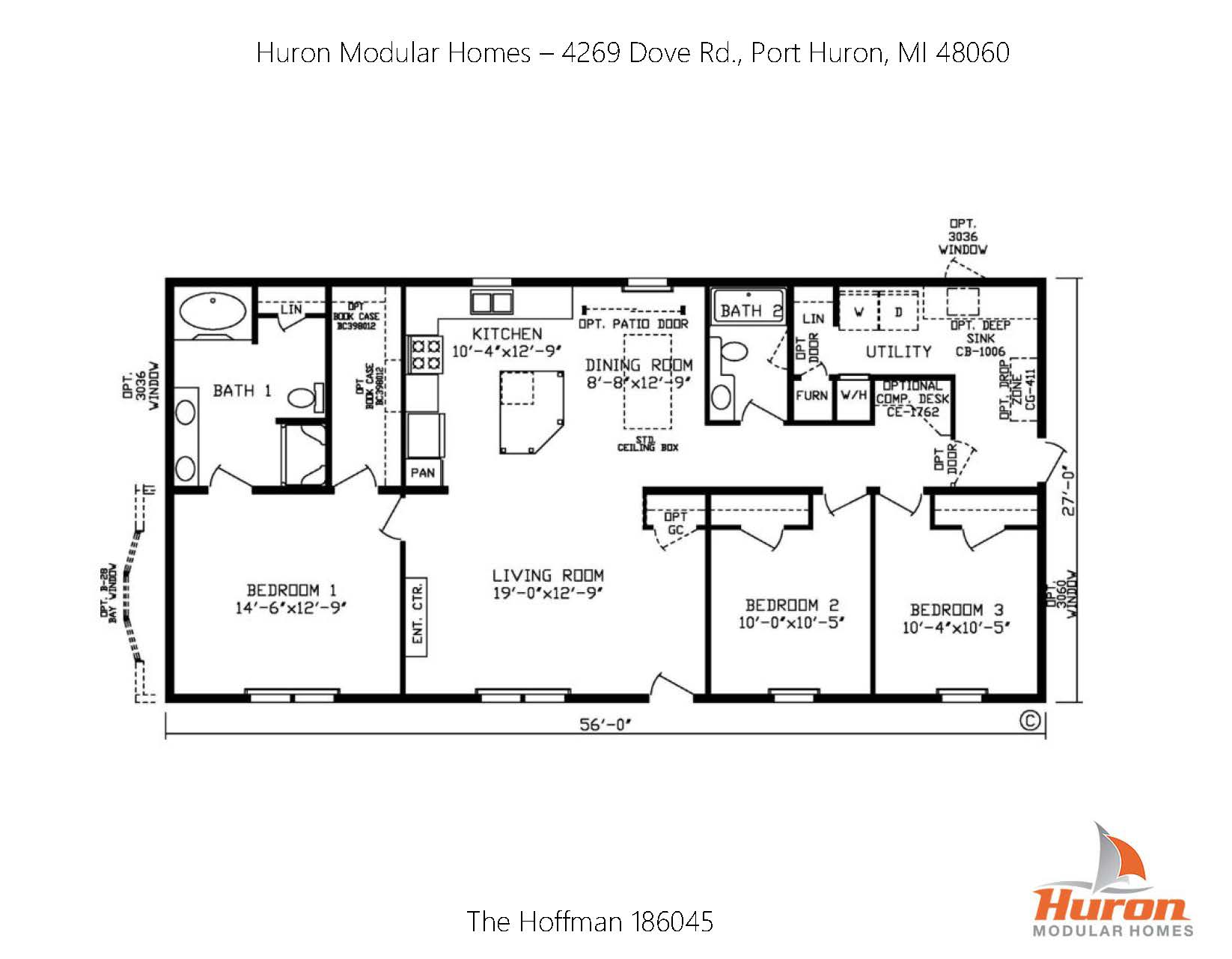Modular Home Floorplans - Huron Modular Homes