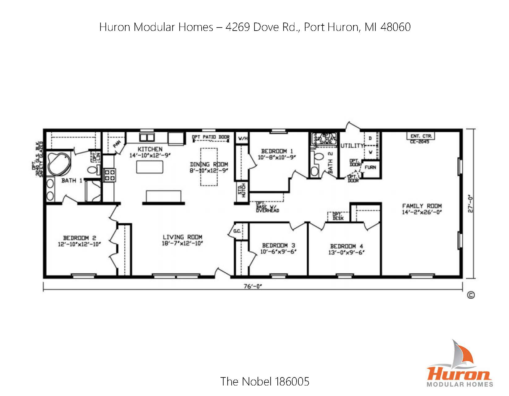 Modular Home Floorplans - Huron Modular Homes